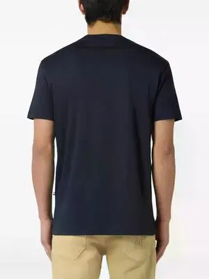 BILLIONAIRE Logo-patch T-shirt - Blue