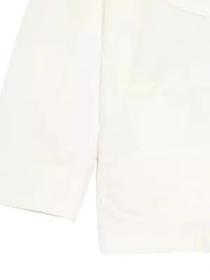 Auralee Oxford-weave Work Jacket - Neutrals