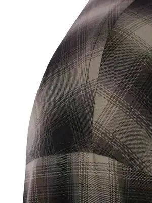 META CAMPANIA COLLECTIVE Tino Check-pattern Zip-up Jacket
