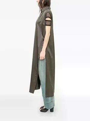 Andrea Ya'aqov Side-slit Sleeveless Shirt