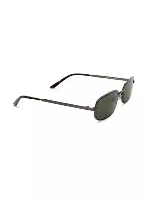 Gucci Rectangle-frame Metal Sunglasses - Grey