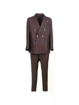 TOMBOLINI Zero Gravity Double-breasted Linen Suit