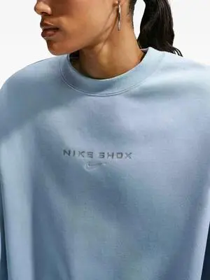 Nike Shox Logo-embroidered Sweater