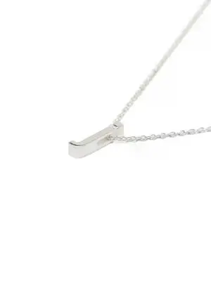 Le Gramme Alphabet Pendant Necklace