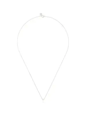 Le Gramme Alphabet Pendant Necklace - Silver
