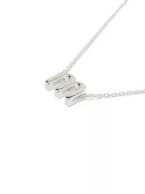 Le Gramme Alphabet Necklace