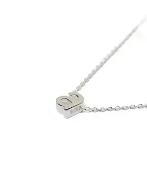Le Gramme Alphabet Necklace