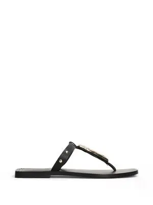 CORAL BLUE Stud-embellished Sandals