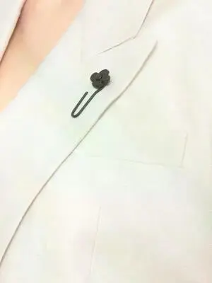 LARDINI Linen Double-breasted Blazer