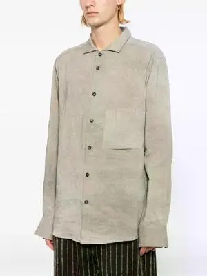 ZIGGY CHEN Chest-pocket Long-sleeve Shirt