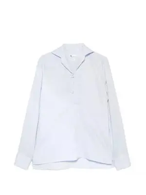 DOPPIAA Spread-collar Button-fastening Shirt