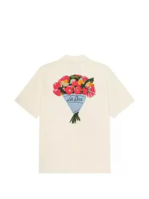 LES DEUX Bouquet Knitted Shirt