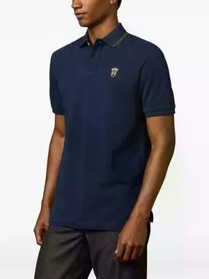 HACKETT Badge-patch Polo Shirt