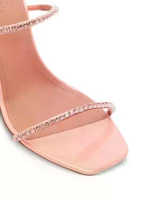 Amina Muaddi Gilda Crystal-embellished Sandals