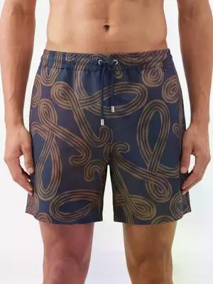 Loewe Anagram Print Swim Shorts