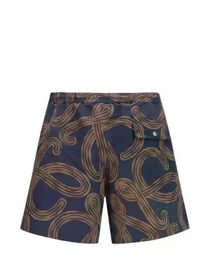 Loewe Anagram Print Swim Shorts