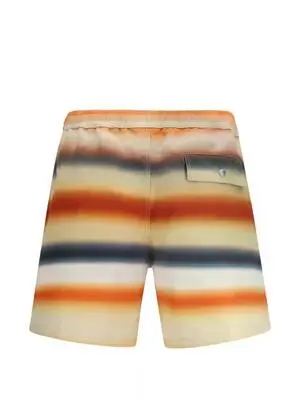 Loewe Striped Swim Shorts - Orange