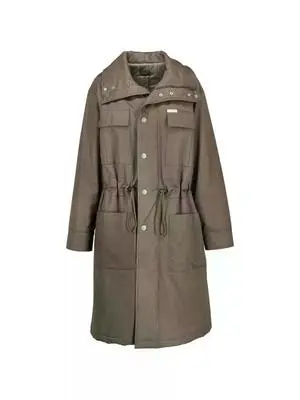 Calvin Klein Multi-pocket Drawstring Coat