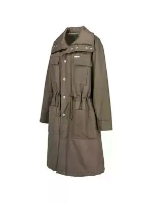 Calvin Klein Multi-pocket Drawstring Coat