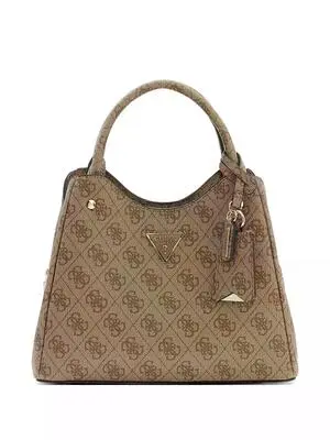 Guess Logo Pattern Tote Bag
