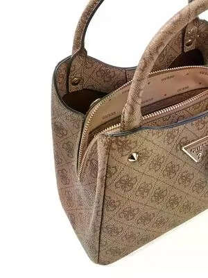 Guess Logo Pattern Tote Bag
