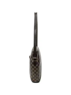 LOUIS VUITTON Damier Ebene Ipanema Gm Shoulder Bag - Brown