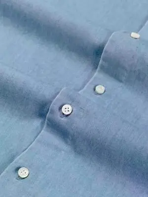 LUIGI BORRELLI Button-down Long-sleeved Shirt