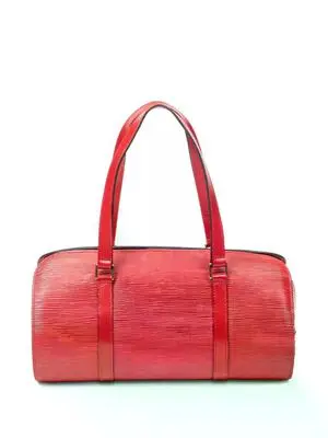 LOUIS VUITTON Soufflot Tote Bag - Red