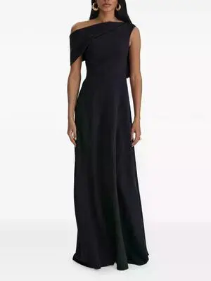 MOOS STUDIO Off-shoulder Gown With Paneling