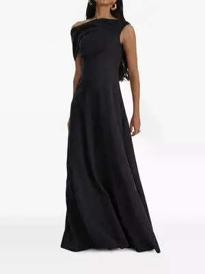 MOOS STUDIO Off-shoulder Gown With Paneling