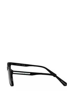 Calvin Klein Logo Plaque Sunglasses