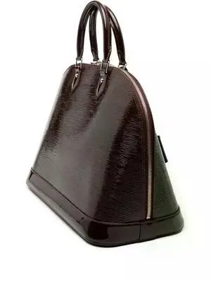 LOUIS VUITTON Electric Epi Alma Gm Handbag - Red