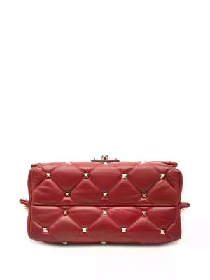 Valentino Garavani Medium Lambskin Candystud Top Handle Satchel