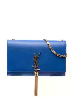 Saint Laurent Medium Smooth Calfskin Monogram Kate Tassel Crossbody Bag
