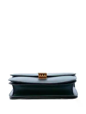 Celine Medium Calfskin Classic Box Crossbody Bag - Green