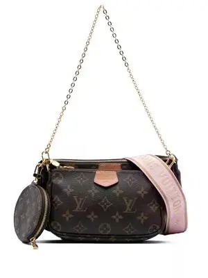 LOUIS VUITTON 2020 Monogram Multi Pochette Accessoires Satchel - Brown