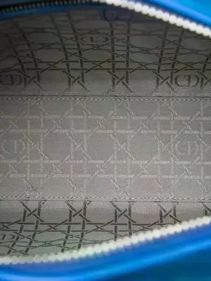 Dior Patent Cannage Lady Satchel - Blue