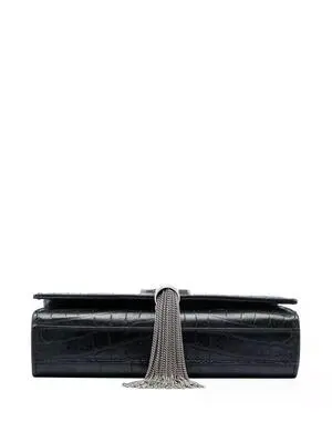 Saint Laurent Small Embossed Kate Tassel Crossbody Bag