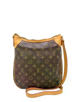 LOUIS VUITTON Monogram Odeon Pm Crossbody Bag - Brown