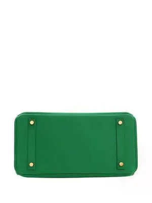 Hermès 30 Cm Birkin Retourne Handbag - Green