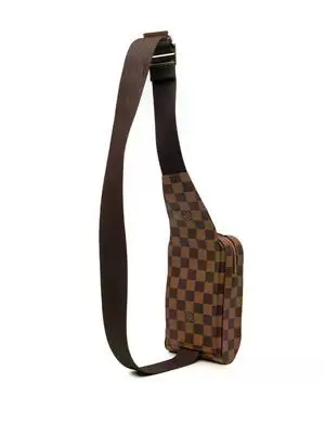 LOUIS VUITTON Damier Ebene Geronimos Crossbody Bag