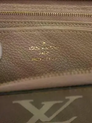 LOUIS VUITTON 2020 Bicolor Monogram Empreinte Giant Zippy Wallet Long Wallets - Brown