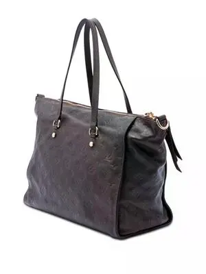 LOUIS VUITTON Monogram Empreinte Lumineuse Pm Tote Bag - Brown