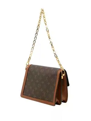 LOUIS VUITTON Dauphine Mm Satchel - Brown