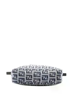 Fendi Zucchino Canvas Shoulder Bag