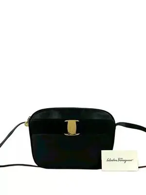 FERRAGAMO 2000-2026 Leather Vara Crossbody Bag