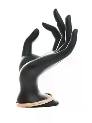 Hermès Extra Narrow Enamel Bangle Bracelet