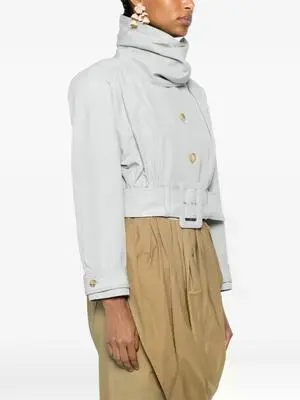 Chloé Buttoned Belted Cropped Jacket