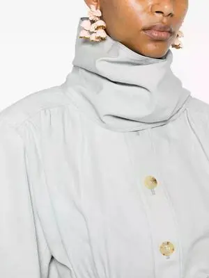 Chloé Buttoned Belted Cropped Jacket