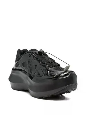 Comme Des Garçons X Salomon Xt-whisper Void Platform Sneakers - Black